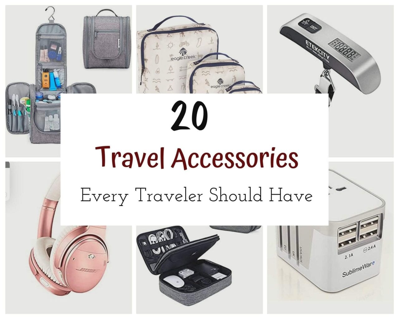 Travel Accessories Every Traveler Should Have - Im Jess Traveling