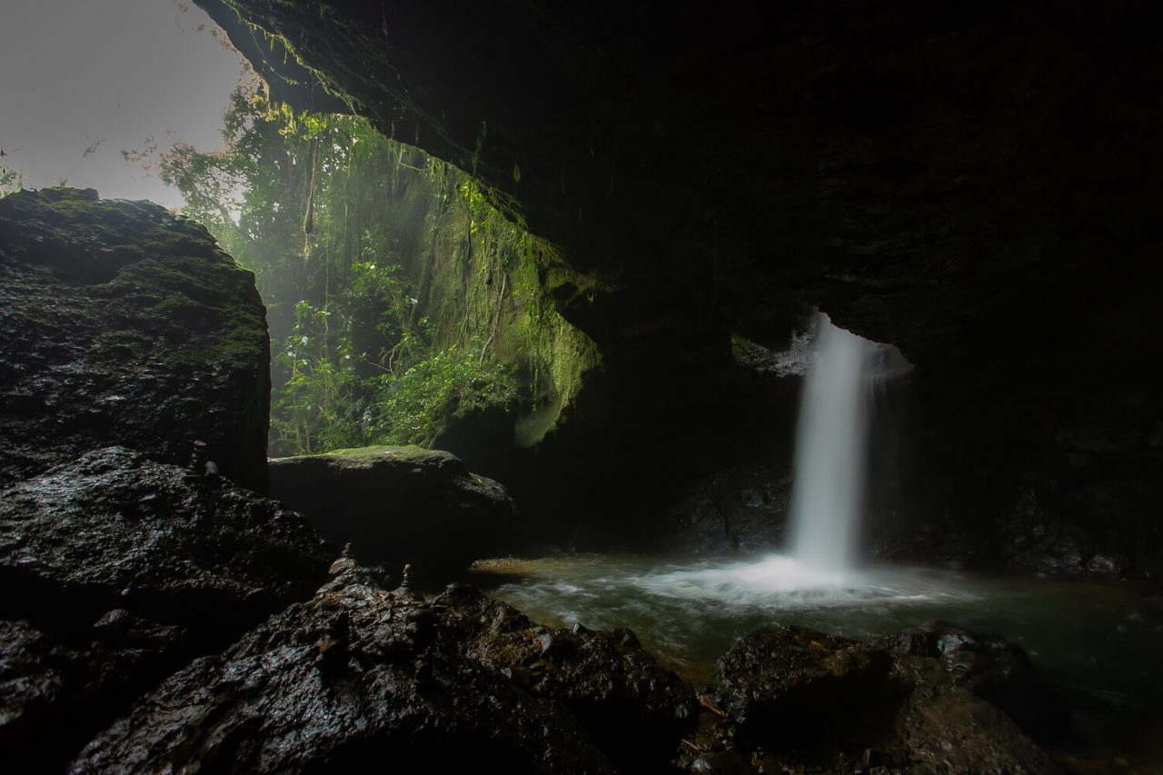 Colombia Waterfalls at the Cave of Splendor - Im Jess Traveling