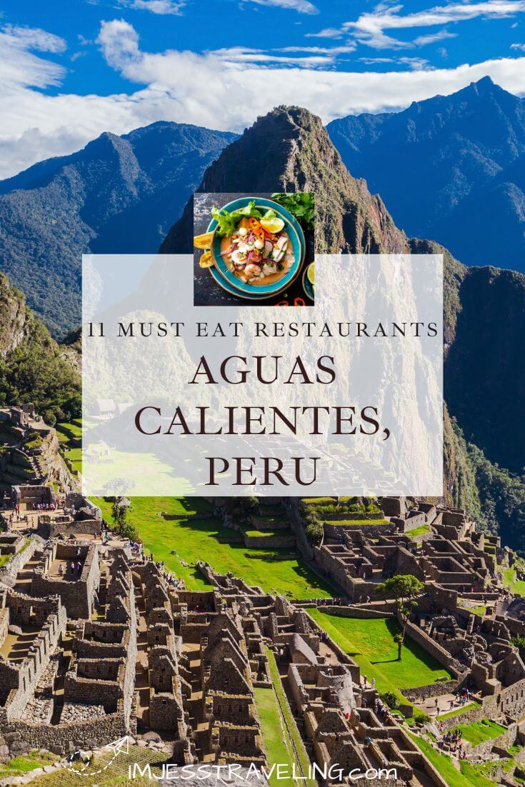 Best Restaurants Near Machu Picchu in Aguas Calientes - Im Jess Traveling